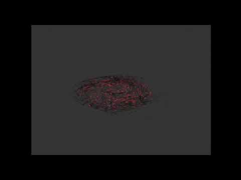 Swirl / galaxy Particle - UE4 vector field - vectorraygen