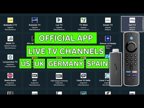 Stream Live Channels From US, UK, Germany & Spain FREE on Firestick!