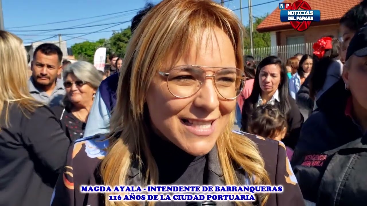 BARRANQUERAS: Se Concretó El Acto Central Y Desfile Por El 116 ...