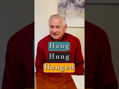 Hang vs Hung vs Hanged - Confusing English Words | English Lesson
