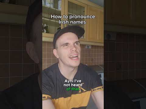 Irish names made easy - Aine #funny #relatable #dublin #ireland #youtubeshorts #aine