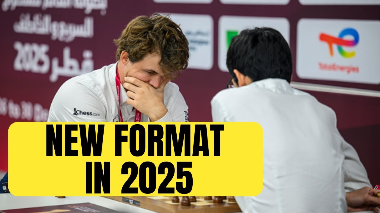 What is the new format in World Blitz Chess Championships 2025 as compared to 2024? |Sports Today