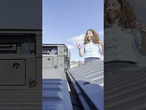 Hyundai Santa Cruz truck bed has 2 positions | Ontario Hyundai