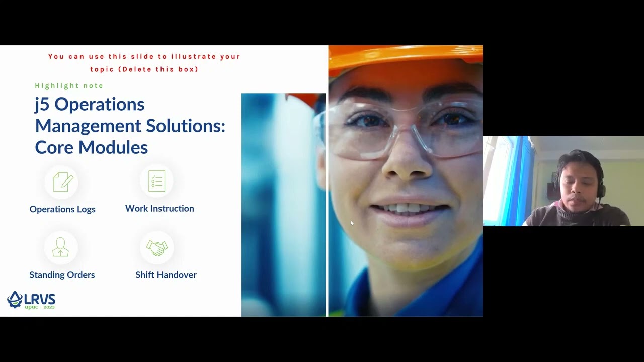 Driving Shift Excellence Digitalizing Shift Handover Process via j5 Operations Management Solution