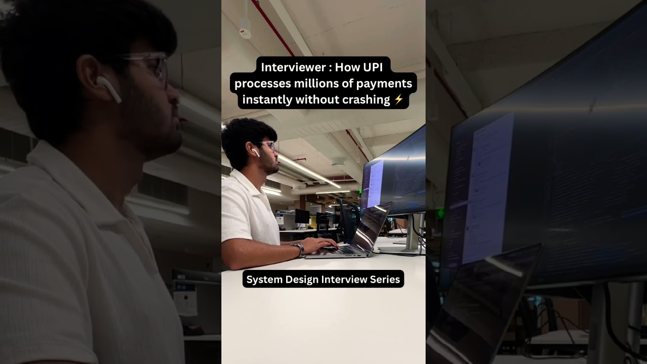How UPI handles million transactions - #systemDesign #scalability