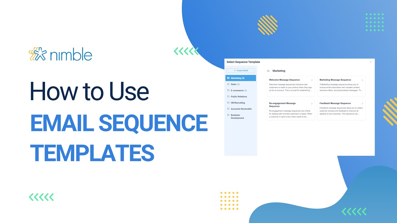 How to Use Email Sequence Templates