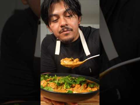 a chicken buttered this. #butterchicken