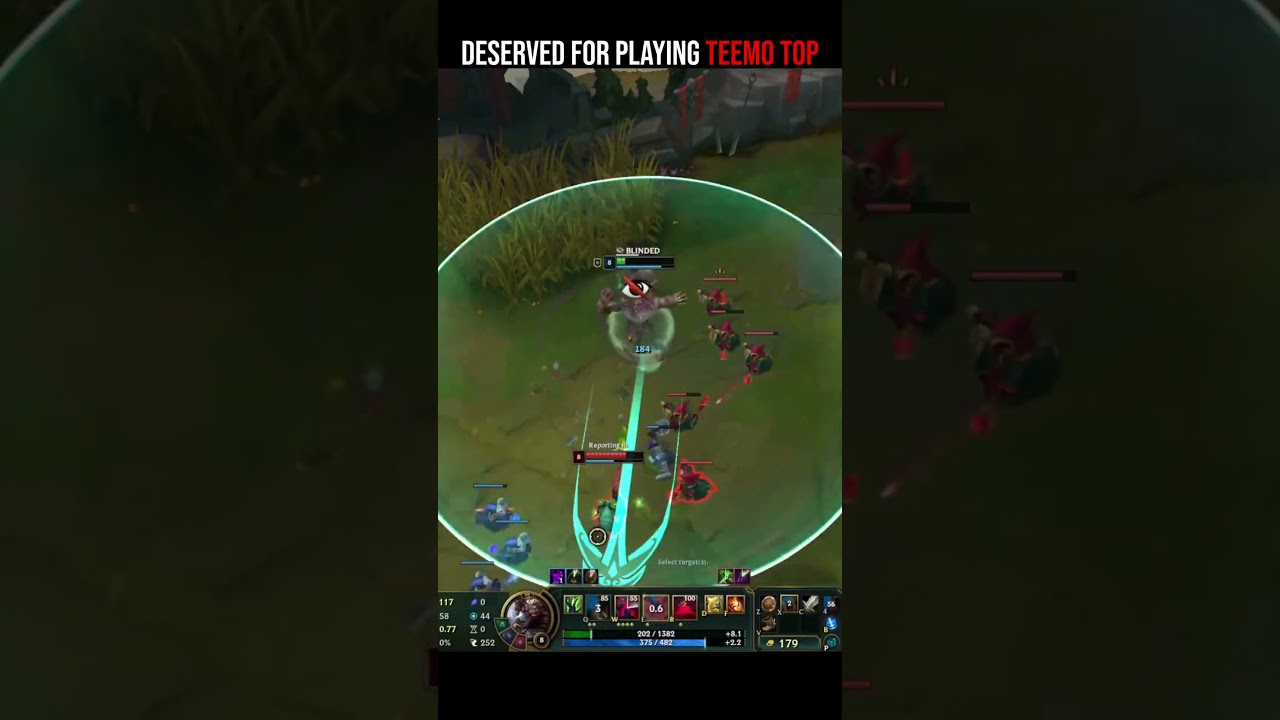 Teemo top gets what he deserves