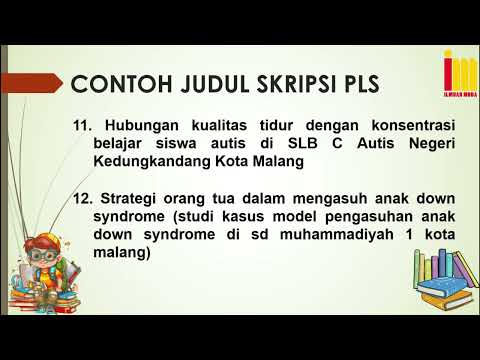 UPDATE Kumpulan Judul SKRIPSI PG Pendidikan Luar Sekolah Terbaru & Terlengkap !