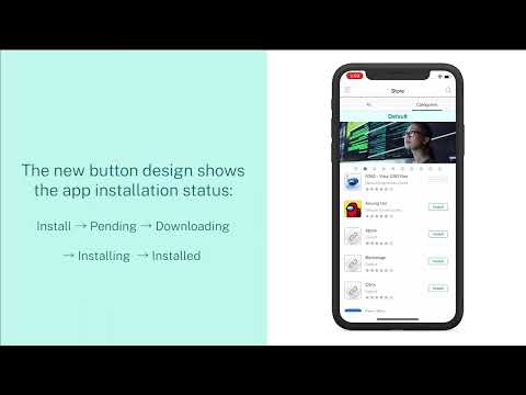 The new Citrix Secure Hub for iOS app store experience