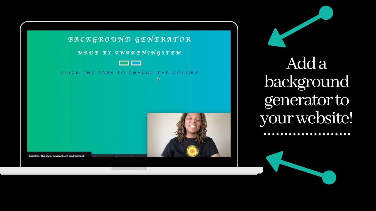 Create a Linear Gradient Background Generator using HTML/CSS/JavaScript (Beginner Web Developer)