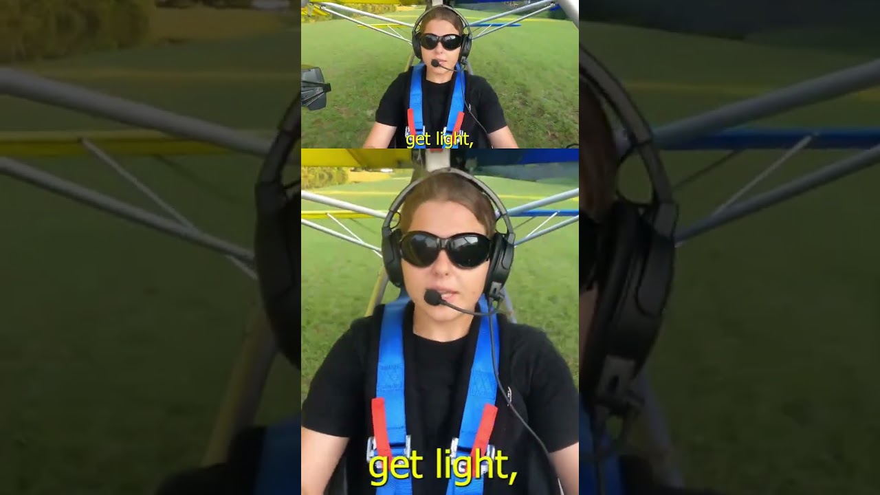 Alina explains the medium flight