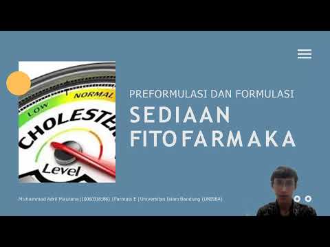 Formulasi Sediaan Kapsul Antikolesterol