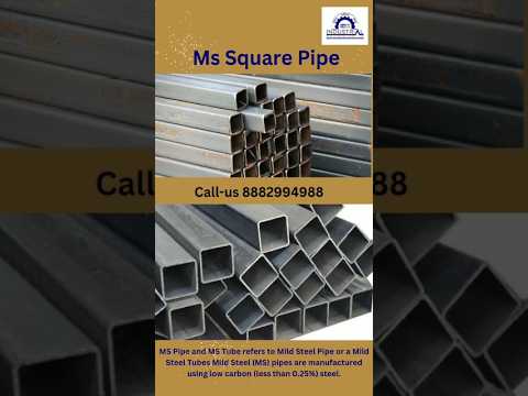 MS Rectangular Pipe - Mild Steel Rectangular Pipe Latest Price ...