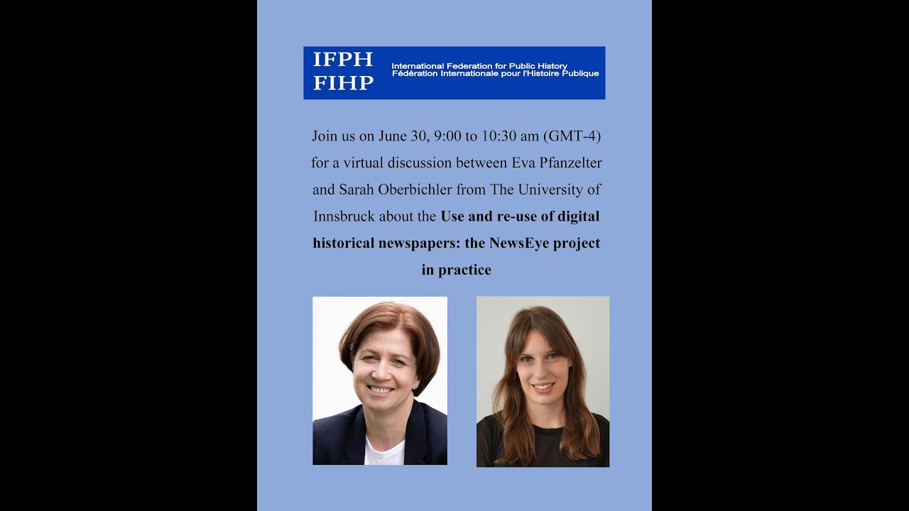 Use and reuse of digital historical newspapers:  the NewsEye project in practice