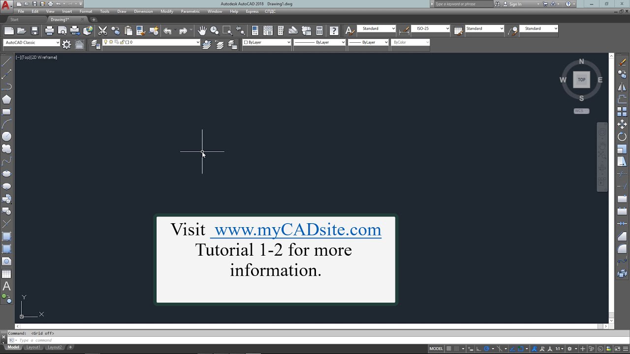 AutoCAD Tutorial Lesson 1-2 Assignment 1 (Complete Beginners Course)