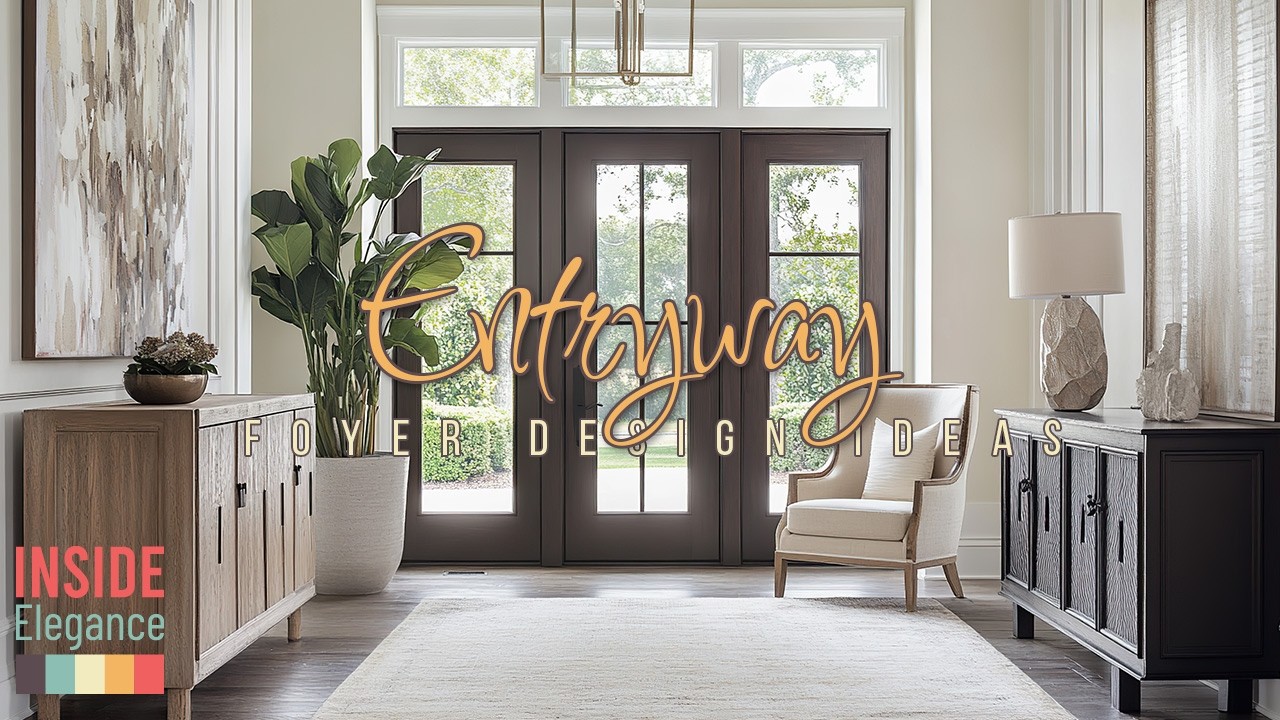 Create a Welcoming Entryway: Stunning Foyer Design Ideas to Make a Lasting First Impression