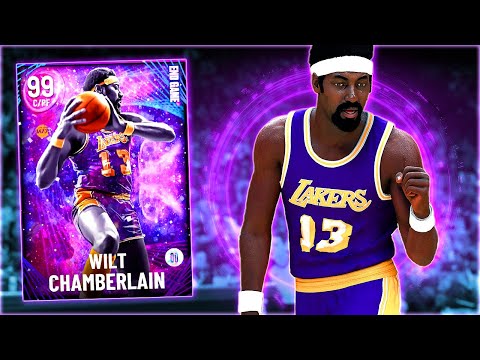 ENDGAME WILT CHAMBERLAIN IS TOO BROKEN......HOW IS THIS FAIR ANYMORE? NBA 2K22 GAMEPLAY