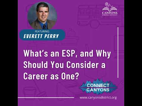 Episode 40: What’s an ESP, and Why Should You Consider a Career as One?