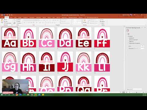 How to Create Alphabet Posters from Templates I created for You!