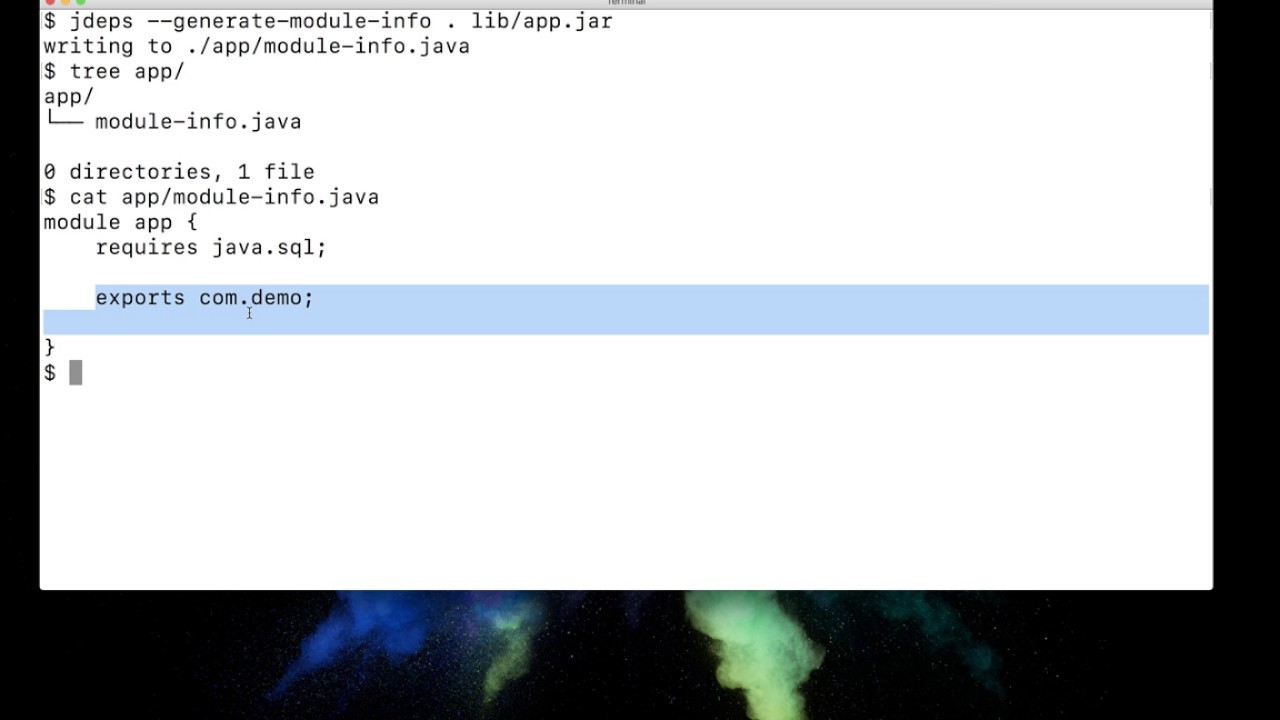 Java 9 - Module System - jdeps