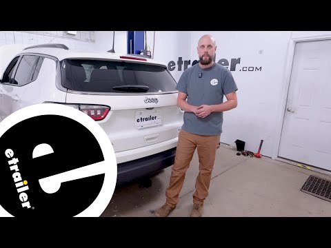 Installing the etrailer Trailer Hitch Receiver on a 2021 Jeep Compass