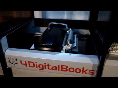 4DigitalBooks DL mini most reliable automatic book scanner