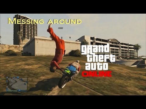 GTA Online: Los Santos Motorcycle Stunt Montage Deleted Scenes