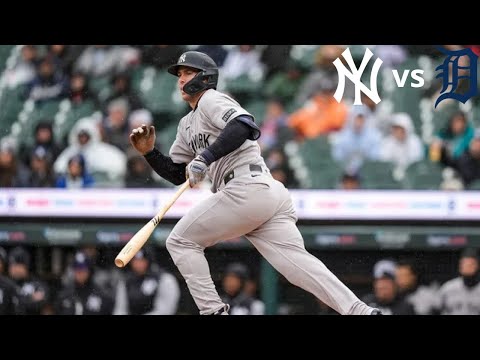 New York Yankees vs Detroit Tigers Full Game | 4/7/25