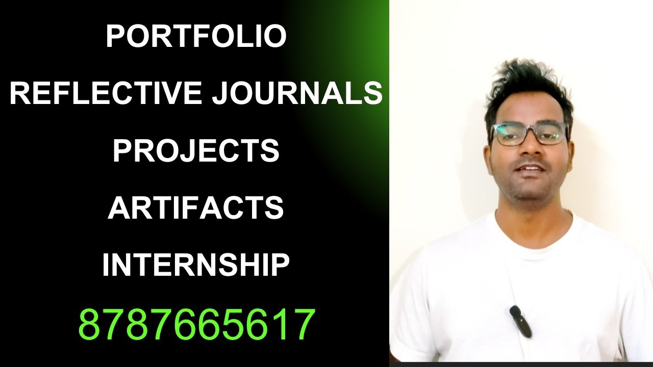 Portfolio | Reflective Journals | Projects | Artifacts | Internship