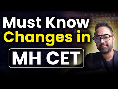 MH CET Preparation Guide | Changes happened in MBA CET Exam | Sectionwise Tips