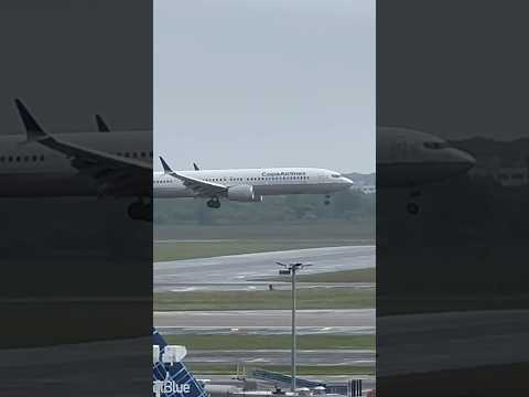 Copa Airlines 737 Max 9 landing at JFK #shorts