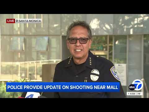 Police provide update on shooting near Santa Monica mall