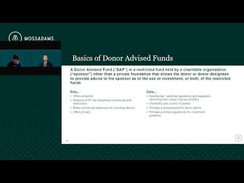 2024 Private Foundation Conference: Day One, Afternoon Sessions