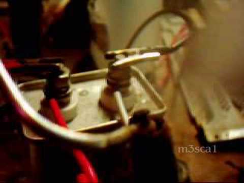 Steam over High Voltage Spark Gap 3