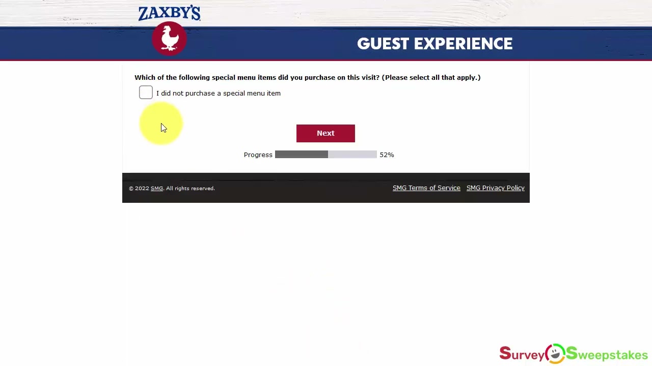 Zaxbys Guest Satisfaction Survey - www.zaxbyslistens.com | 2024