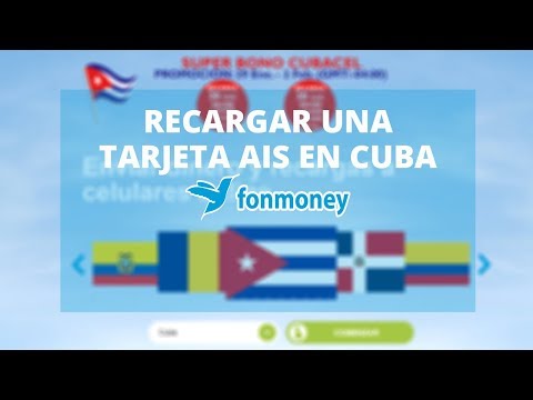 Como recargar una tarjeta AIS en Cuba