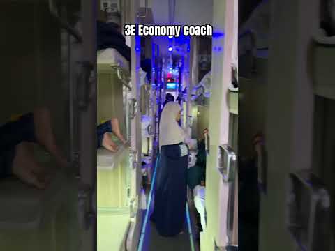 Irctc 3E coach 13025 howrah bhopal express 3rd ac economy coach #irctc #berth #indianrailway #3rdac