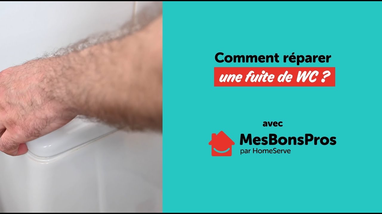 Comment réparer une fuite de WC ? - Le Tuto