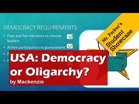 USA: Democracy or Oligarchy?