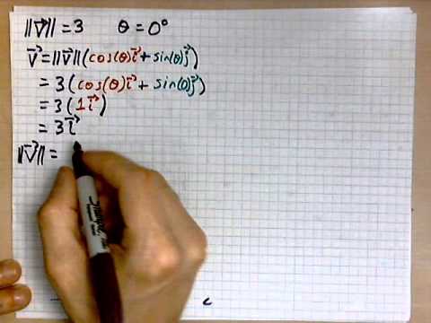 viruallymath.com: finding a vector from its length and angle