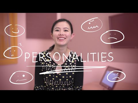 Weekly Chinese Words with Yinru - Personalities