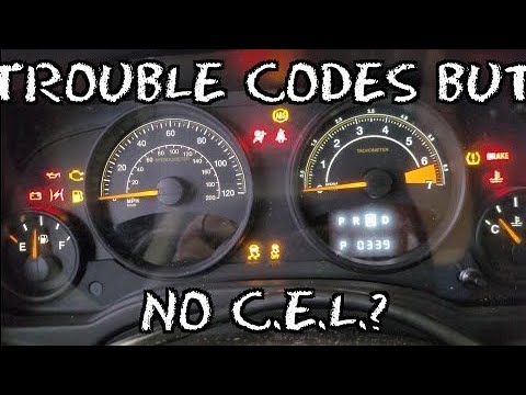Jeep Has Codes But No Check Engine Light ? What ?