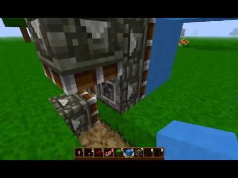 Hidden piston door in under 60 seconds! Minecraft Map