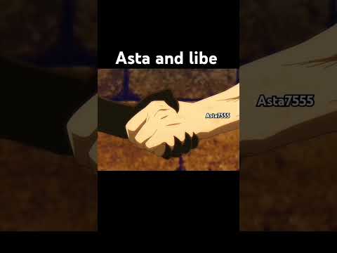 Asta meet libe Black Clover Hindi Dubbed #anime #blackclover #shortanime