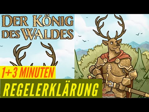 König des Waldes Regeln Anleitung Erklärung Kartenspiel Familenspiel