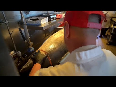 275 Pound Swordfish delivered to Santa Barbara Restaurant