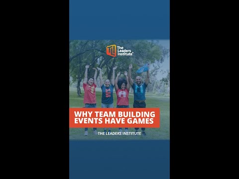 Why Team Building Events Have Games #shorts