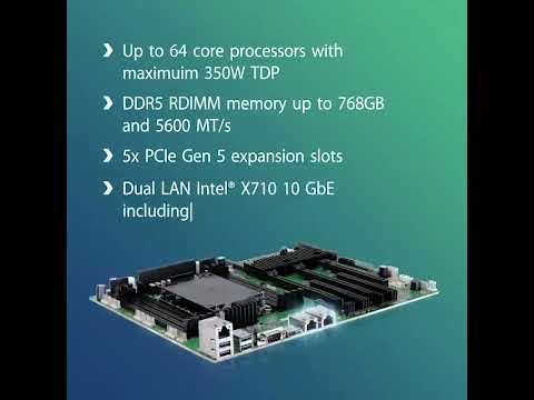 Server Class K9051-C ATX Motherboard with Intel® C741 chipset