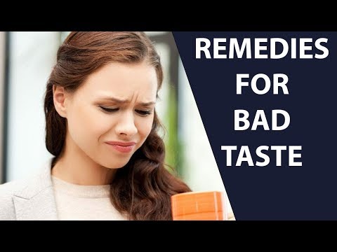Home Remedies To Get Rid Of Bad Taste Naturally | Remedies For Bad Taste